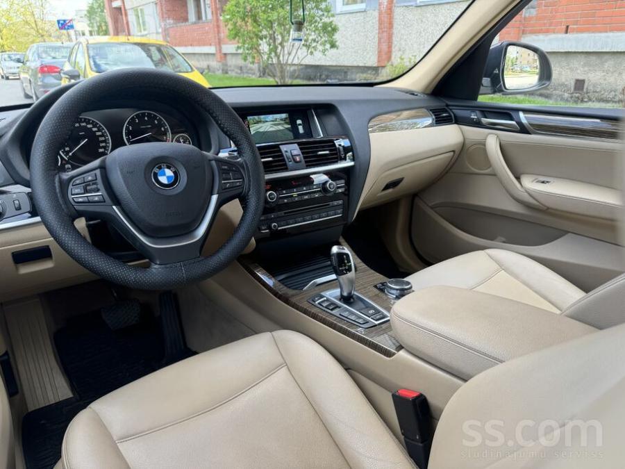 Brūns BMW X3 2014 Valmiera, ar dzinēja tilpumu 3.00 L un nobraukumu 200 tūkst. km par 15999 €, foto 17 vietnē AUTOMOTO.COM.LV