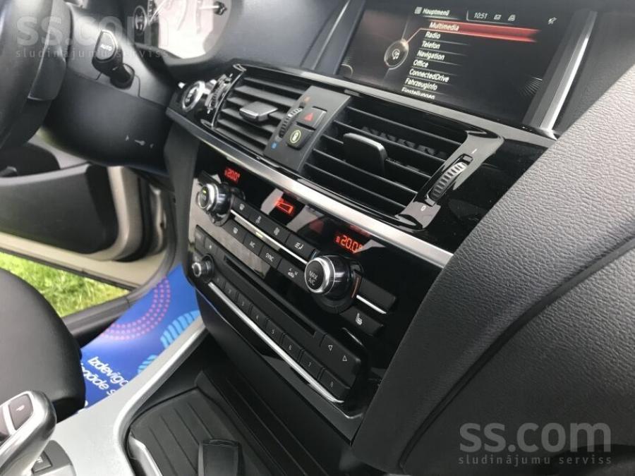 Brūns BMW X3 2014 Liepāja, ar dzinēja tilpumu 3.00 L un nobraukumu 209 tūkst. km par 14999 €, foto 4 vietnē AUTOMOTO.COM.LV