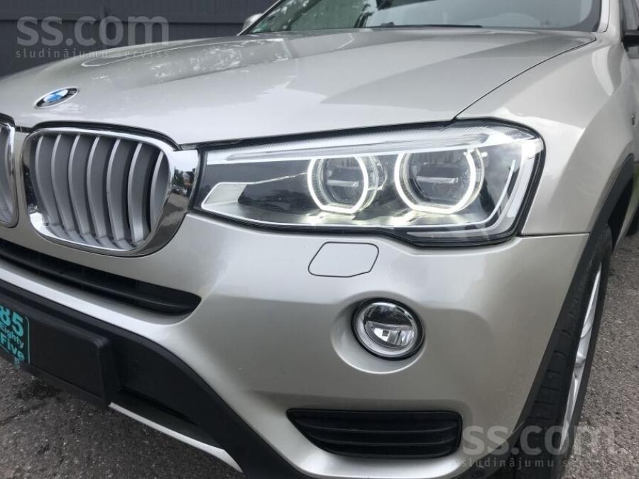 Brūns BMW X3 2014 Liepāja, ar dzinēja tilpumu 3.00 L un nobraukumu 209 tūkst. km par 14999 €, foto 7 vietnē AUTOMOTO.COM.LV