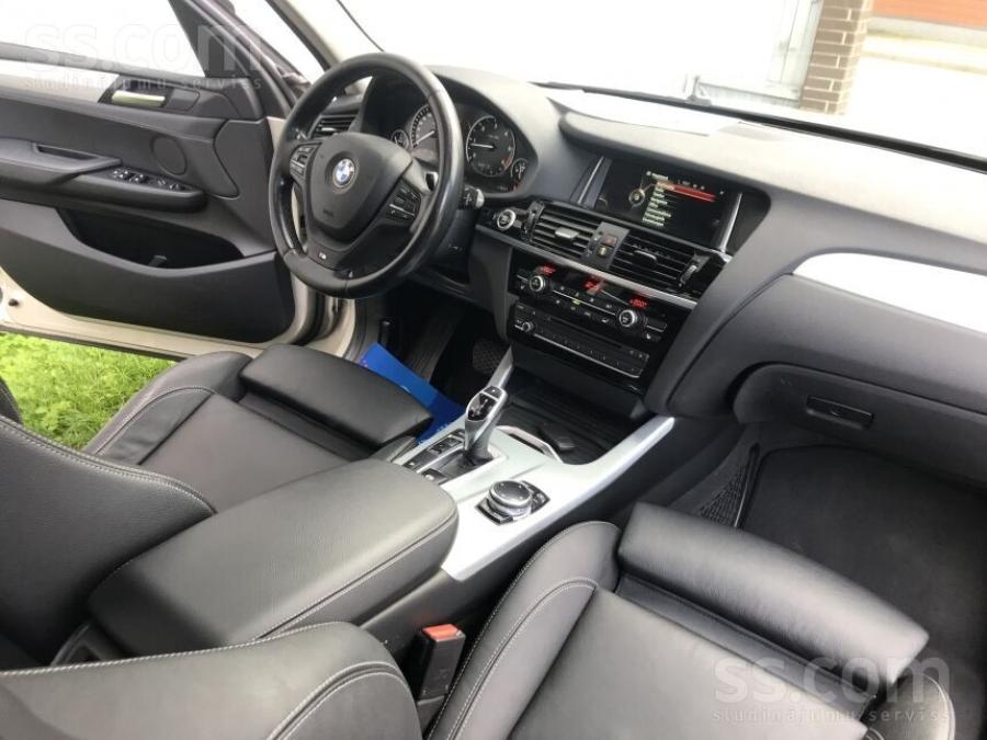 Brūns BMW X3 2014 Liepāja, ar dzinēja tilpumu 3.00 L un nobraukumu 209 tūkst. km par 14999 €, foto 10 vietnē AUTOMOTO.COM.LV