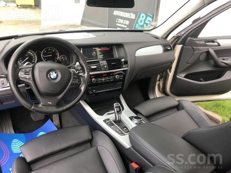 Brūns BMW X3 2014 Liepāja, ar dzinēja tilpumu 3.00 L un nobraukumu 209 tūkst. km par 14999 €, foto 15 vietnē AUTOMOTO.COM.LV