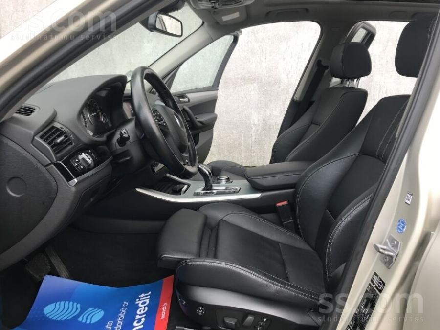 Brūns BMW X3 2014 Liepāja, ar dzinēja tilpumu 3.00 L un nobraukumu 209 tūkst. km par 14999 €, foto 16 vietnē AUTOMOTO.COM.LV