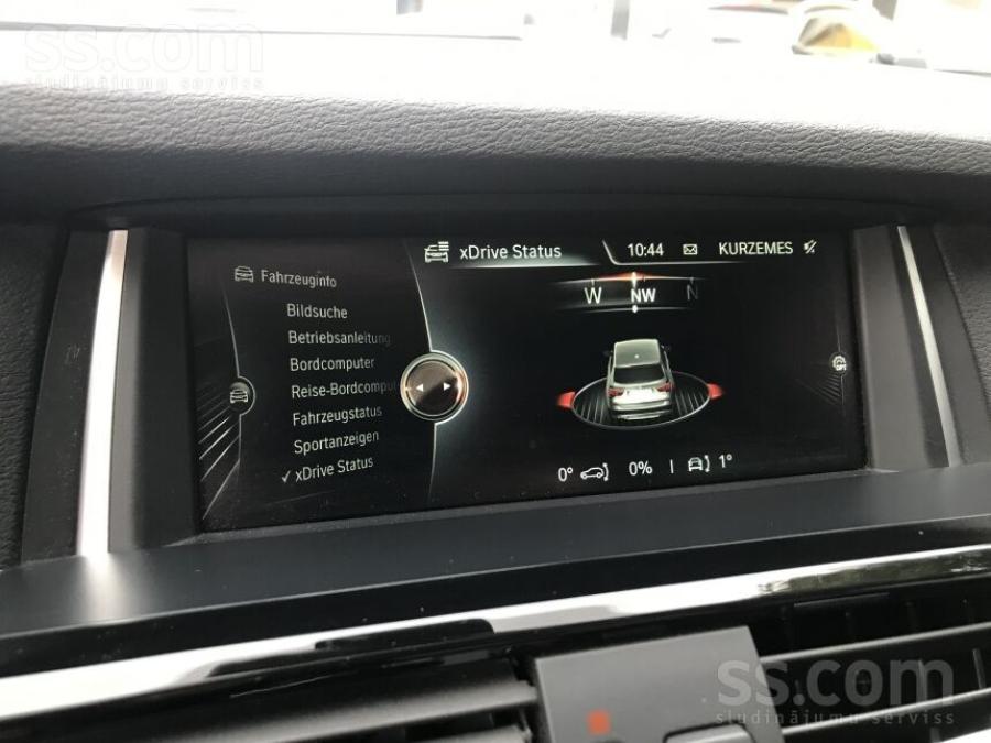 Brūns BMW X3 2014 Liepāja, ar dzinēja tilpumu 3.00 L un nobraukumu 209 tūkst. km par 14999 €, foto 29 vietnē AUTOMOTO.COM.LV