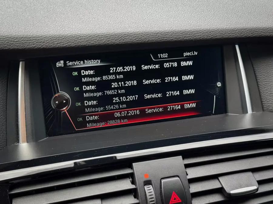 Brown BMW X3 2014 in Riga, with an engine capacity of 2.00 L and mileage of 207 thousand km for 15200 €, photo 30 on AUTOMOTO.COM.LV