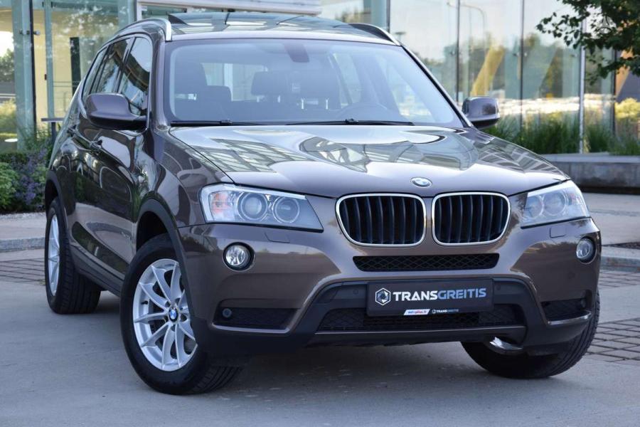 Brūns BMW X3 2014 Viļņa, ar dzinēja tilpumu 2.00 L un nobraukumu 205 tūkst. km par 10999 €, foto 4 vietnē AUTOMOTO.COM.LV