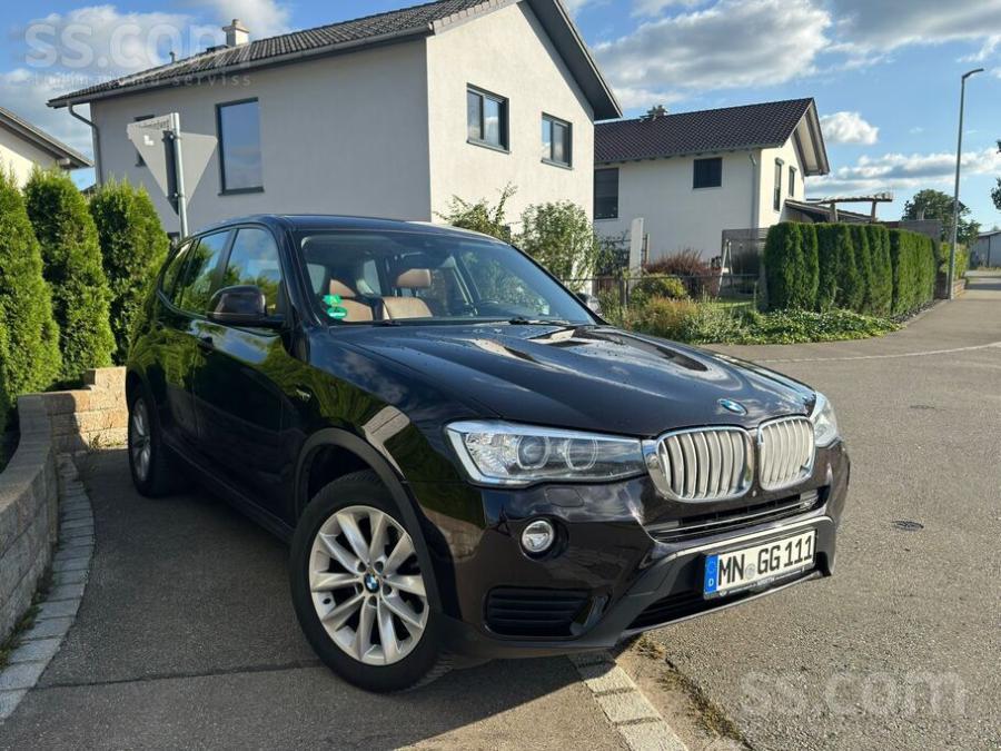 Brown BMW X3 2014 in Madona, with an engine capacity of 3.00 L and mileage of 298 thousand km for 12500 €, photo 1 on AUTOMOTO.COM.LV