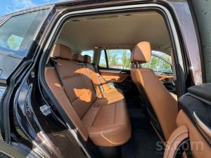 Brown BMW X3 2014 in Madona, with an engine capacity of 3.00 L and mileage of 298 thousand km for 12500 €, photo 5 on AUTOMOTO.COM.LV