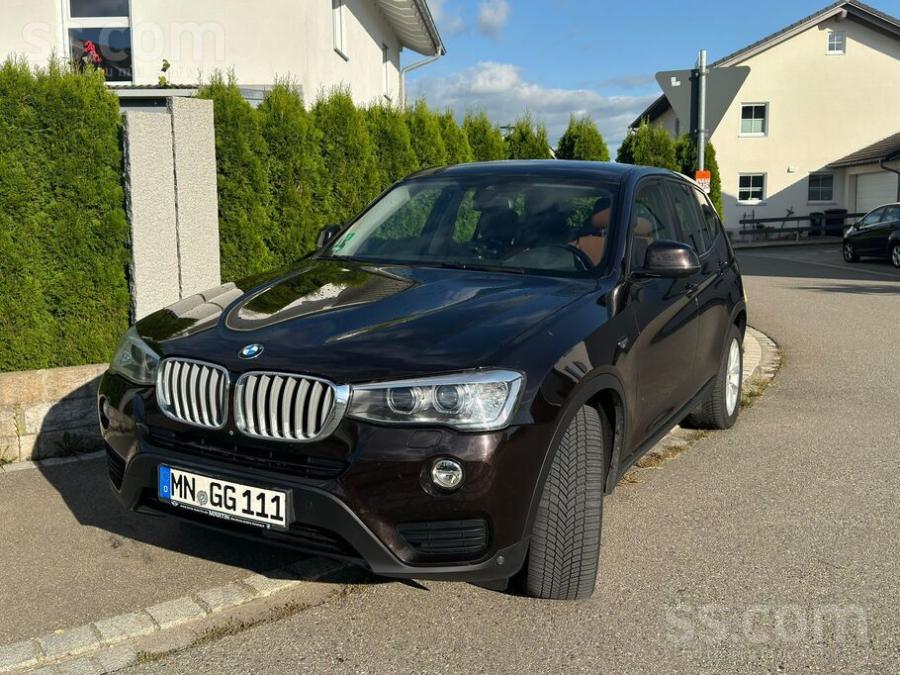 Brown BMW X3 2014 in Madona, with an engine capacity of 3.00 L and mileage of 298 thousand km for 12500 €, photo 9 on AUTOMOTO.COM.LV
