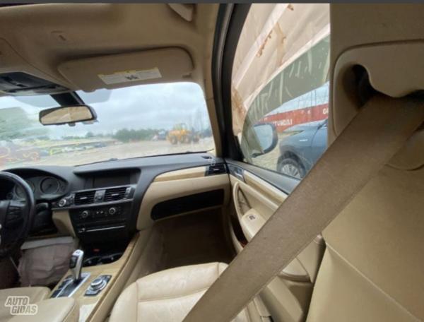 Brown BMW X3 2014 in Siauliai, with an engine capacity of 2.00 L and mileage of 260 thousand km for 5850 €, photo 10 on AUTOMOTO.COM.LV