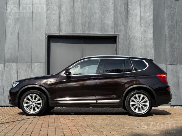 Brown BMW X3 2015 in Riga, with an engine capacity of 2.00 L and mileage of 207 thousand km for 15200 €, photo 2 on AUTOMOTO.COM.LV