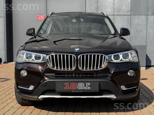 Brown BMW X3 2015 in Riga, with an engine capacity of 2.00 L and mileage of 207 thousand km for 15200 €, photo 3 on AUTOMOTO.COM.LV