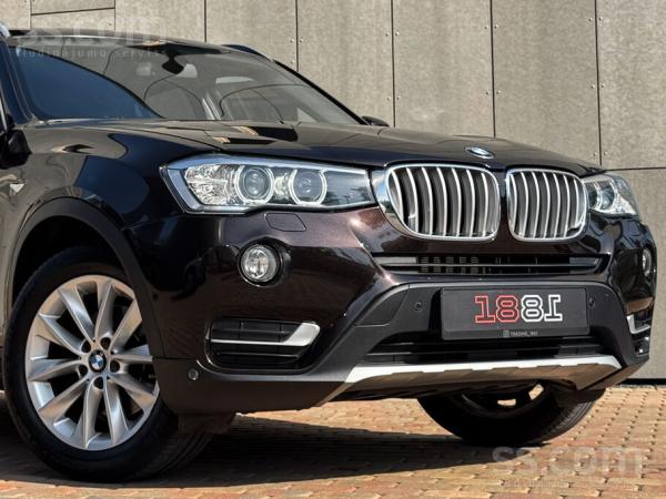 Brown BMW X3 2015 in Riga, with an engine capacity of 2.00 L and mileage of 207 thousand km for 15200 €, photo 5 on AUTOMOTO.COM.LV