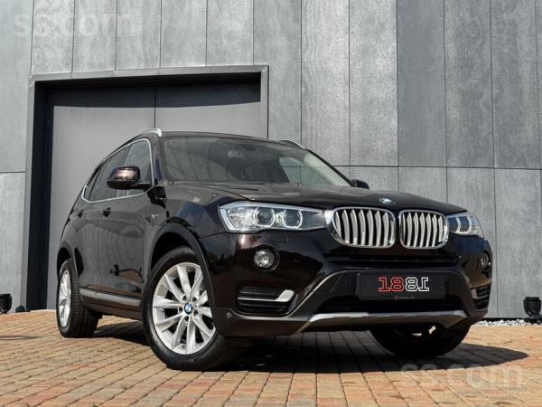 Brown BMW X3 2015 in Riga, with an engine capacity of 2.00 L and mileage of 207 thousand km for 15200 €, photo 8 on AUTOMOTO.COM.LV