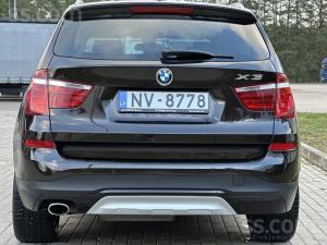 Brown BMW X3 2015 in Kraslava, with an engine capacity of 2.00 L and mileage of 216 thousand km for 14800 €, photo 2 on AUTOMOTO.COM.LV