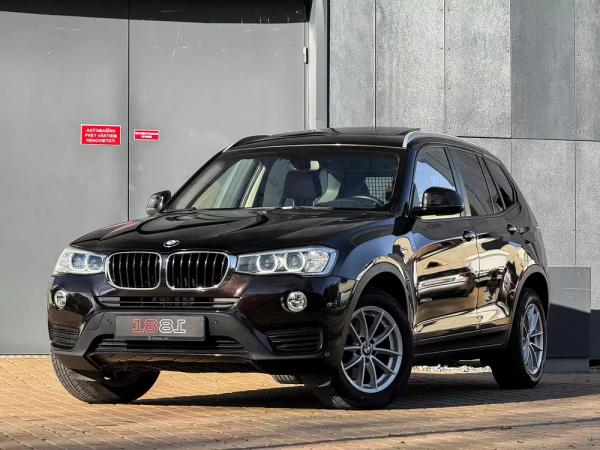 Brown BMW X3 2015 in Riga, with an engine capacity of 2.00 L and mileage of 186 thousand km for 15900 €, photo 1 on AUTOMOTO.COM.LV