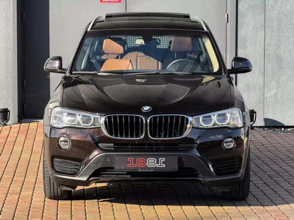 Brown BMW X3 2015 in Riga, with an engine capacity of 2.00 L and mileage of 186 thousand km for 15900 €, photo 2 on AUTOMOTO.COM.LV