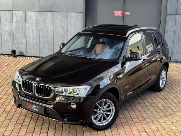 Brown BMW X3 2015 in Riga, with an engine capacity of 2.00 L and mileage of 186 thousand km for 15900 €, photo 4 on AUTOMOTO.COM.LV