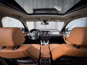 Brown BMW X3 2015 in Riga, with an engine capacity of 2.00 L and mileage of 186 thousand km for 15900 €, photo 9 on AUTOMOTO.COM.LV
