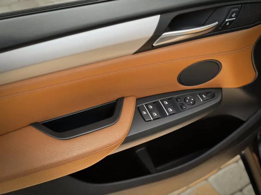 Brown BMW X3 2015 in Riga, with an engine capacity of 2.00 L and mileage of 186 thousand km for 15900 €, photo 11 on AUTOMOTO.COM.LV