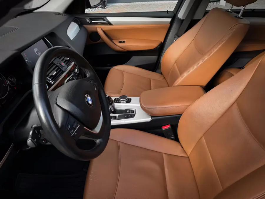 Brown BMW X3 2015 in Riga, with an engine capacity of 2.00 L and mileage of 186 thousand km for 15900 €, photo 24 on AUTOMOTO.COM.LV