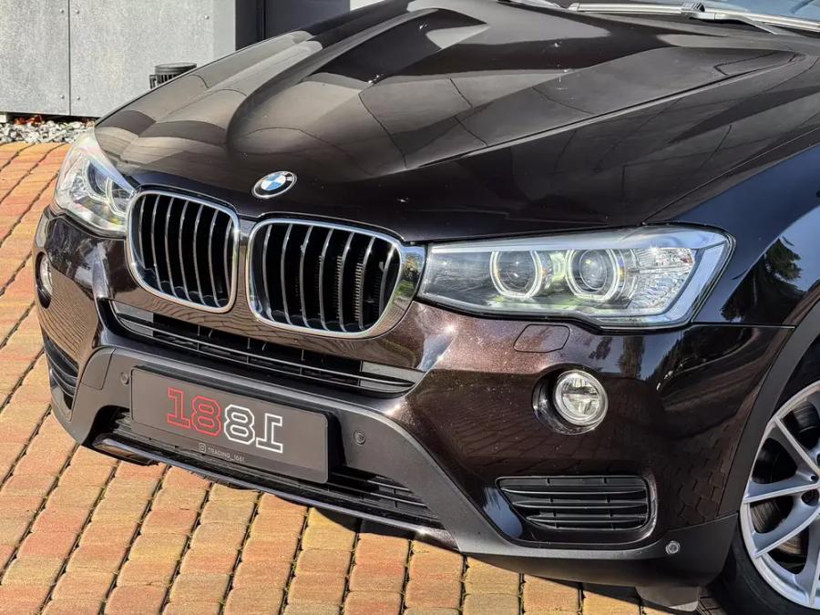 Brown BMW X3 2015 in Riga, with an engine capacity of 2.00 L and mileage of 186 thousand km for 15900 €, photo 30 on AUTOMOTO.COM.LV