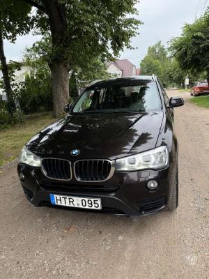 Brown BMW X3 2015 in Vilnius, with an engine capacity of 2.00 L and mileage of 168 thousand km for 15000 €, photo 3 on AUTOMOTO.COM.LV