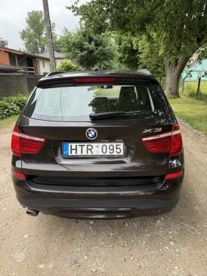 Brown BMW X3 2015 in Vilnius, with an engine capacity of 2.00 L and mileage of 168 thousand km for 15000 €, photo 5 on AUTOMOTO.COM.LV