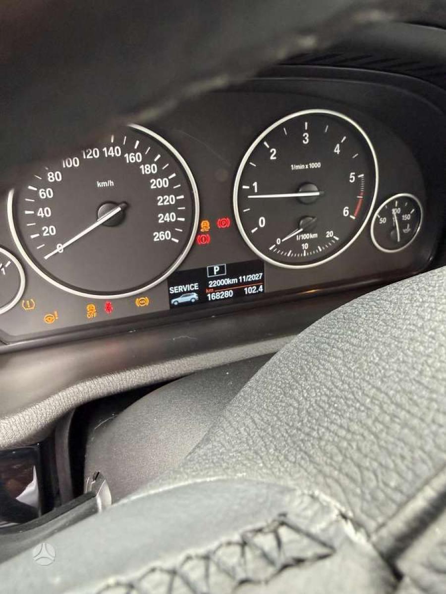 Brown BMW X3 2015 in Vilnius, with an engine capacity of 2.00 L and mileage of 168 thousand km for 15000 €, photo 7 on AUTOMOTO.COM.LV