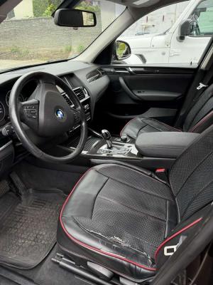 Brown BMW X3 2015 in Vilnius, with an engine capacity of 2.00 L and mileage of 168 thousand km for 15000 €, photo 9 on AUTOMOTO.COM.LV