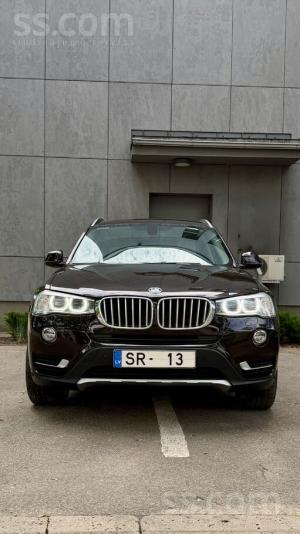 Brown BMW X3 2015 in Riga, with an engine capacity of 2.00 L and mileage of 141 thousand km for 17000 €, photo  on AUTOMOTO.COM.LV