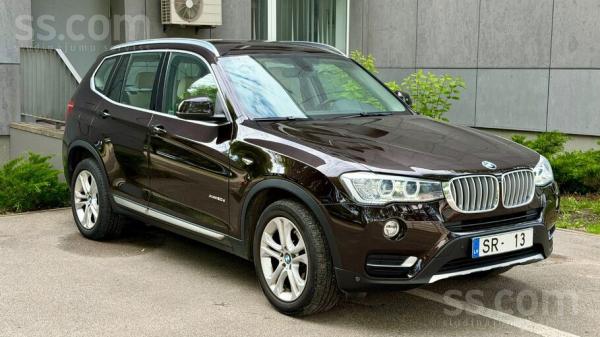 Brūns BMW X3 2015 Rīga, ar dzinēja tilpumu 2.00 L un nobraukumu 141 tūkst. km par 17000 €, foto 2 vietnē AUTOMOTO.COM.LV