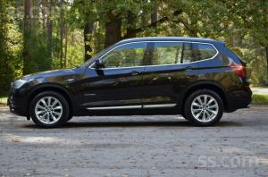 Brūns BMW X3 2015 Rīga, ar dzinēja tilpumu 3.00 L un nobraukumu 194 tūkst. km par 15490 €, foto 7 vietnē AUTOMOTO.COM.LV