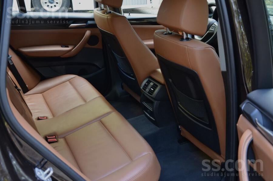 Brūns BMW X3 2015 Rīga, ar dzinēja tilpumu 3.00 L un nobraukumu 194 tūkst. km par 15490 €, foto 32 vietnē AUTOMOTO.COM.LV