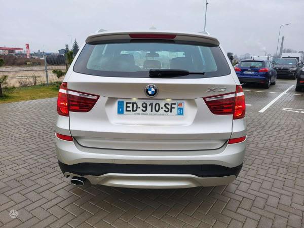 Brūns BMW X3 2016 Tauragė, ar dzinēja tilpumu 2.00 L un nobraukumu 192 tūkst. km par 11200 €, foto 6 vietnē AUTOMOTO.COM.LV