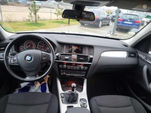Brown BMW X3 2016 in Taurage, with an engine capacity of 2.00 L and mileage of 192 thousand km for 11200 €, photo 13 on AUTOMOTO.COM.LV