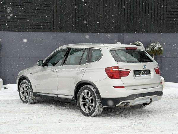 Brown BMW X3 2016 in Siauliai, with an engine capacity of 2.00 L and mileage of 301 thousand km for 12890 €, photo 5 on AUTOMOTO.COM.LV