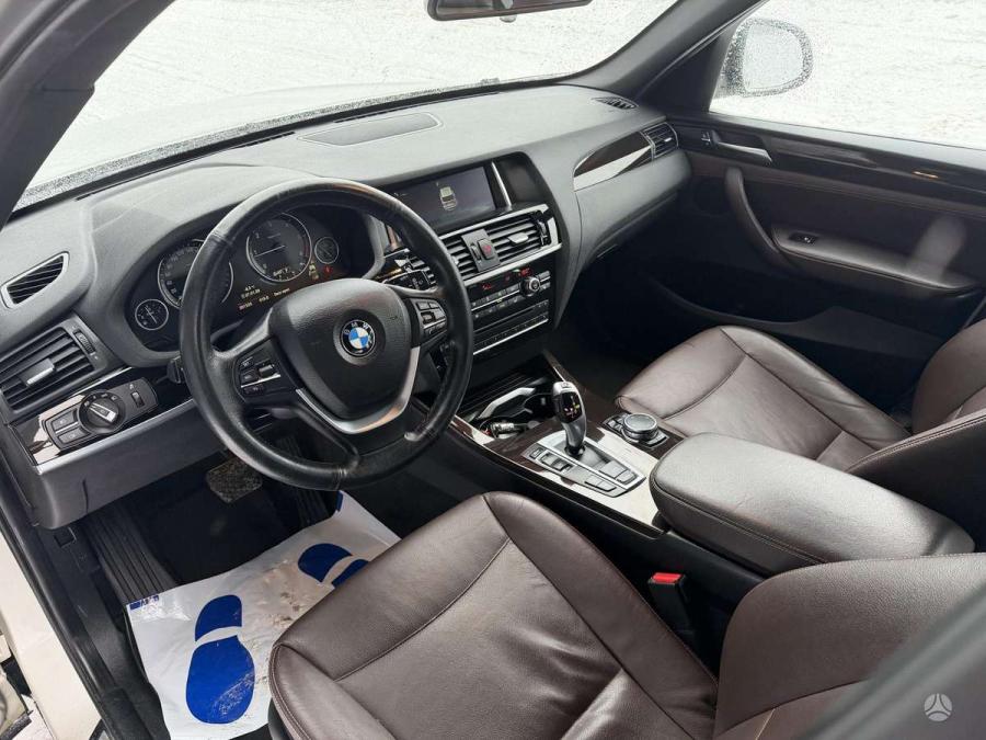 Brūns BMW X3 2016 Šauļi, ar dzinēja tilpumu 2.00 L un nobraukumu 301 tūkst. km par 12890 €, foto 11 vietnē AUTOMOTO.COM.LV