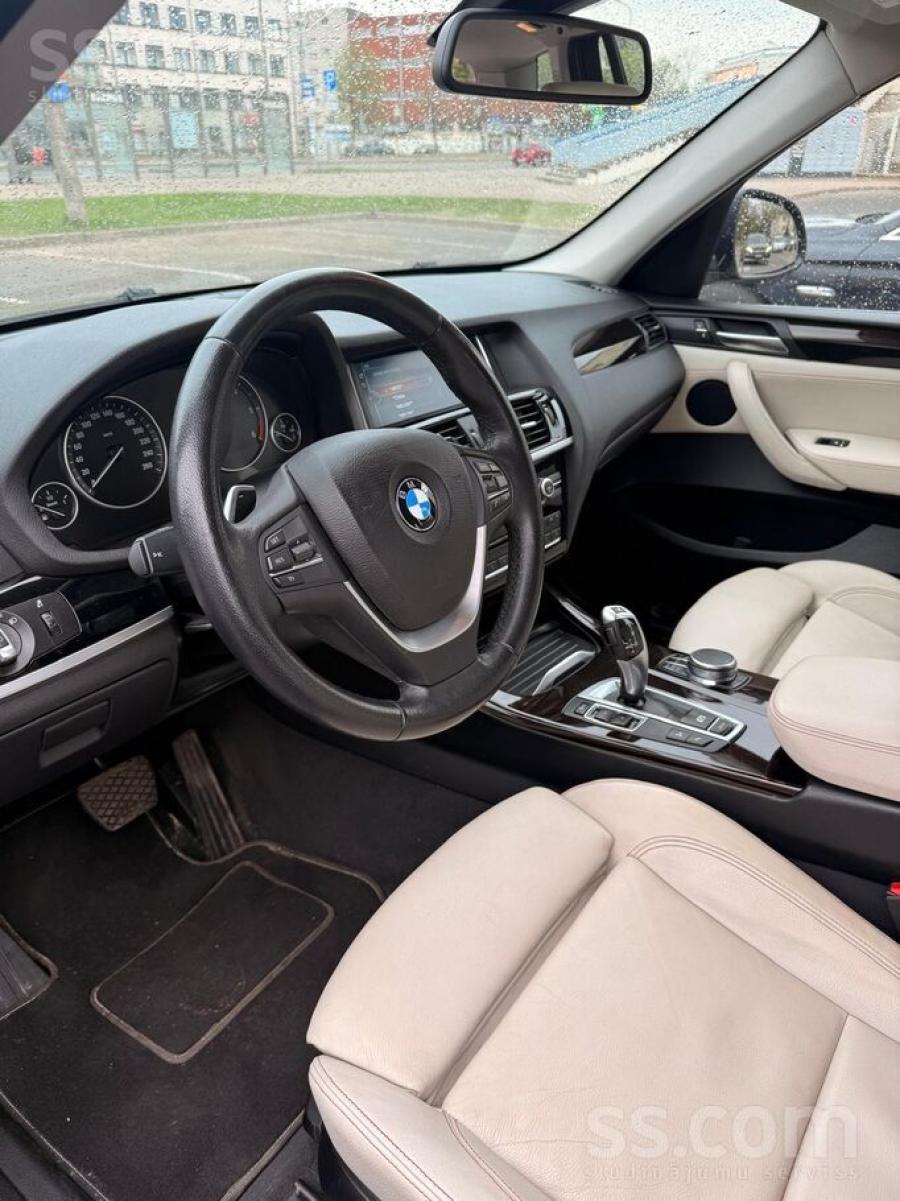 Brūns BMW X3 2016 Rīga, ar dzinēja tilpumu 2.00 L un nobraukumu 119 tūkst. km par 16450 €, foto 12 vietnē AUTOMOTO.COM.LV
