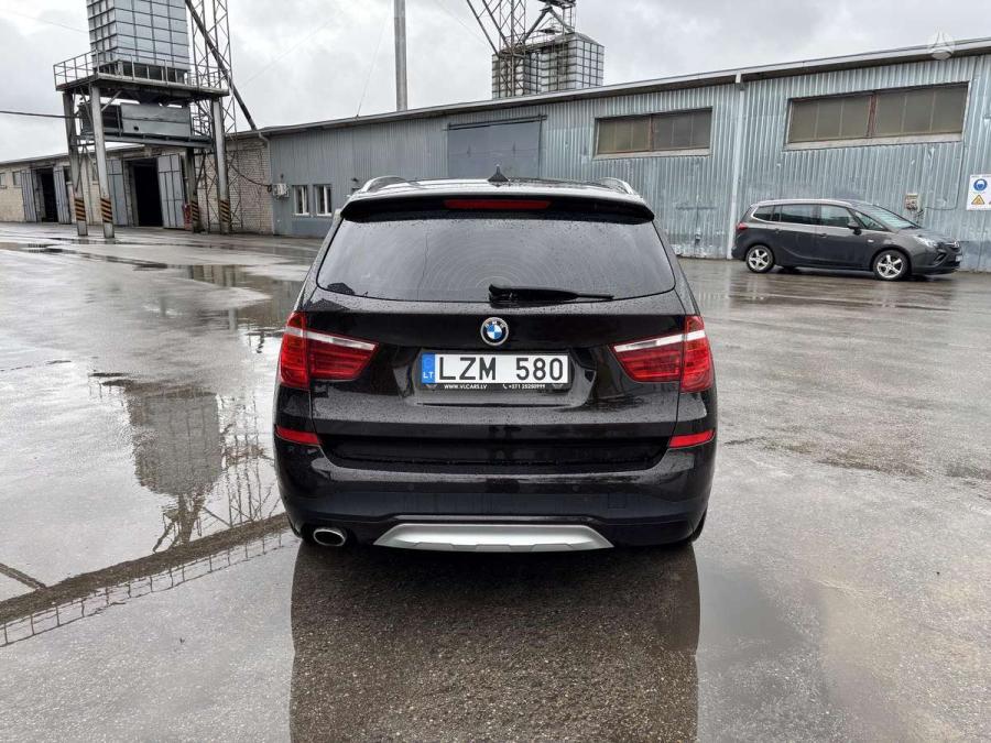 Brown BMW X3 2016 in Mazeikiai, with an engine capacity of 2.00 L and mileage of 235 thousand km for 13900 €, photo 6 on AUTOMOTO.COM.LV