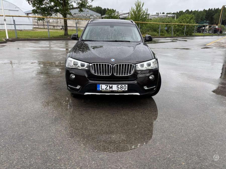 Brown BMW X3 2016 in Mazeikiai, with an engine capacity of 2.00 L and mileage of 235 thousand km for 13900 €, photo 8 on AUTOMOTO.COM.LV