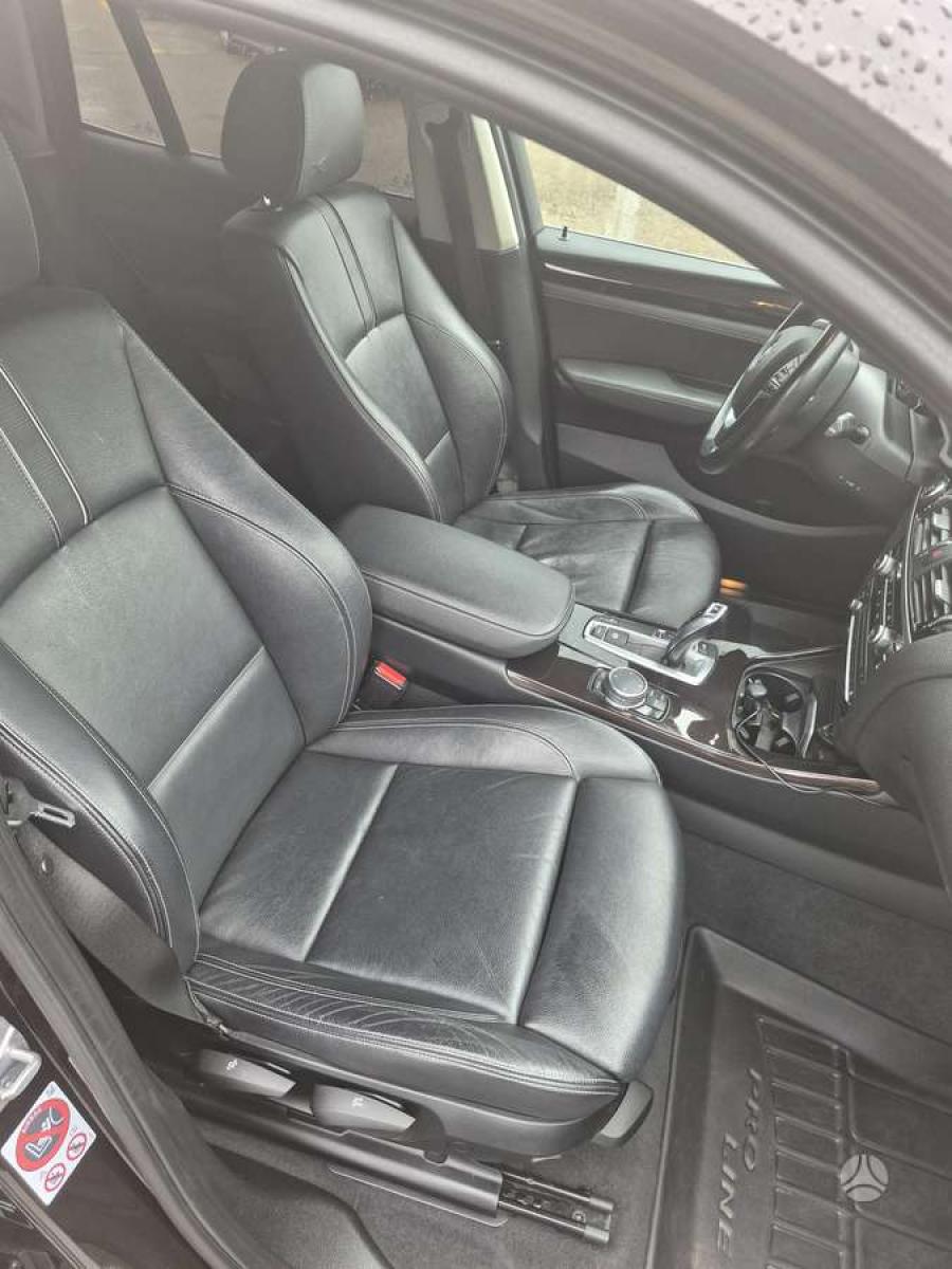 Brown BMW X3 2016 in Mazeikiai, with an engine capacity of 2.00 L and mileage of 235 thousand km for 13900 €, photo 16 on AUTOMOTO.COM.LV