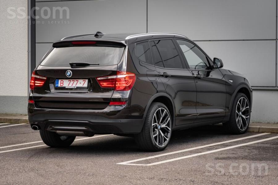 Brūns BMW X3 2016 Rīga, ar dzinēja tilpumu 2.00 L un nobraukumu 189 tūkst. km par 16950 €, foto 5 vietnē AUTOMOTO.COM.LV