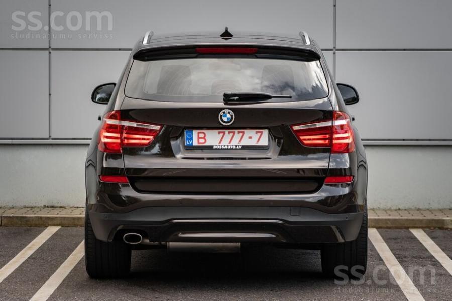 Brūns BMW X3 2016 Rīga, ar dzinēja tilpumu 2.00 L un nobraukumu 189 tūkst. km par 16950 €, foto 6 vietnē AUTOMOTO.COM.LV