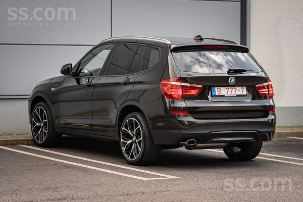 Brūns BMW X3 2016 Rīga, ar dzinēja tilpumu 2.00 L un nobraukumu 189 tūkst. km par 16950 €, foto 7 vietnē AUTOMOTO.COM.LV