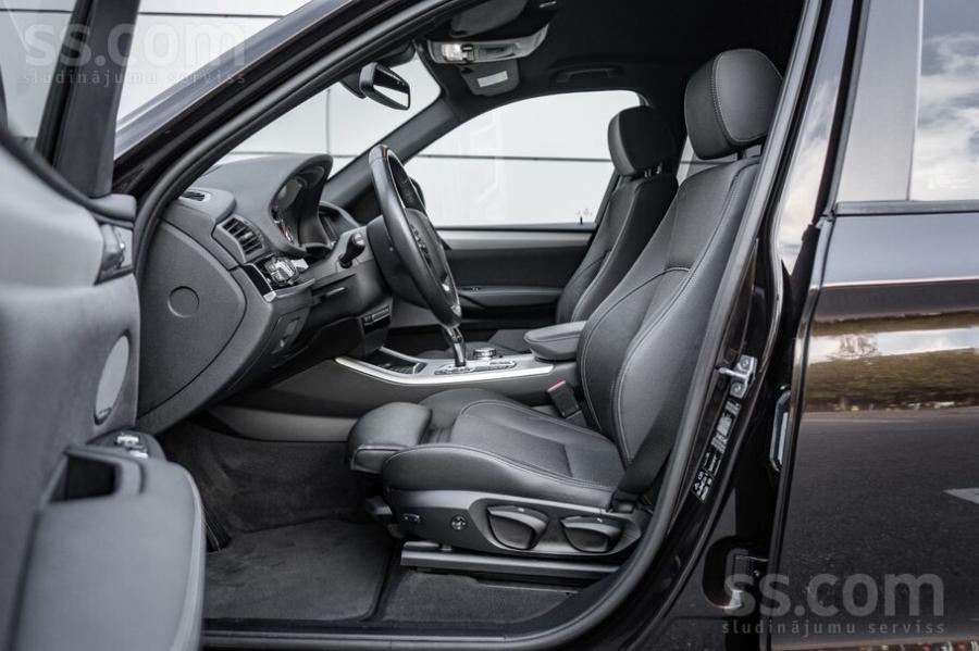 Brūns BMW X3 2016 Rīga, ar dzinēja tilpumu 2.00 L un nobraukumu 189 tūkst. km par 16950 €, foto 11 vietnē AUTOMOTO.COM.LV