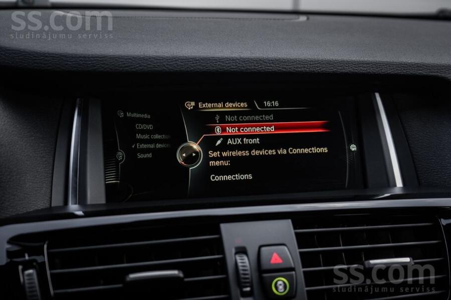 Brūns BMW X3 2016 Rīga, ar dzinēja tilpumu 2.00 L un nobraukumu 189 tūkst. km par 16950 €, foto 24 vietnē AUTOMOTO.COM.LV