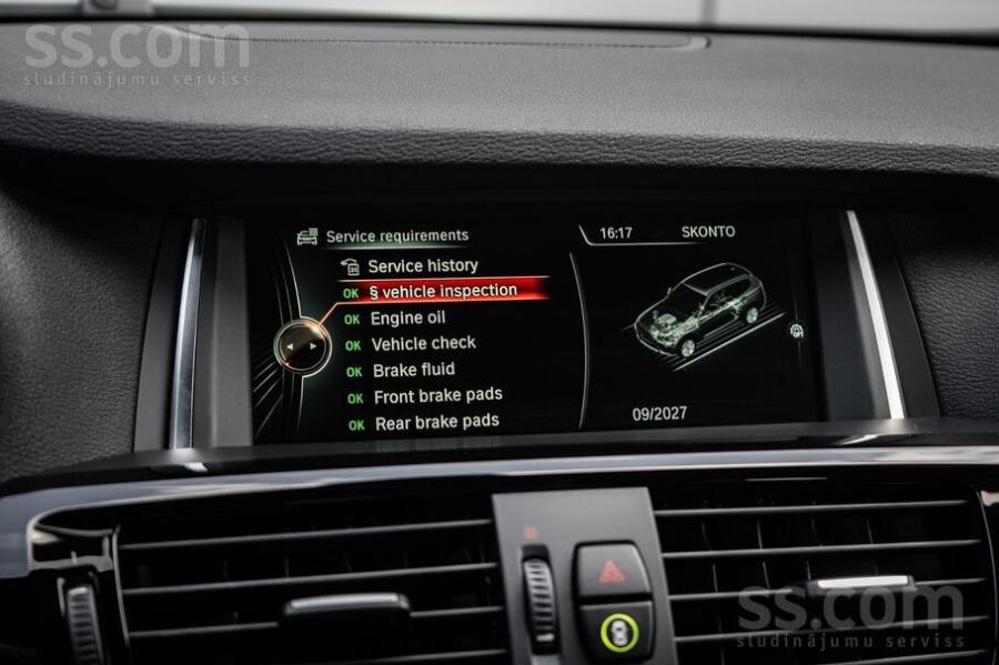 Brūns BMW X3 2016 Rīga, ar dzinēja tilpumu 2.00 L un nobraukumu 189 tūkst. km par 16950 €, foto 26 vietnē AUTOMOTO.COM.LV