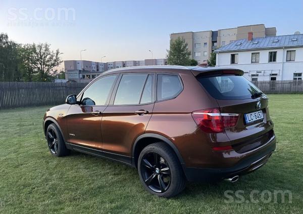 Brūns BMW X3 2017 Valmiera, ar dzinēja tilpumu 2.00 L un nobraukumu 166 tūkst. km par 17325 €, foto 2 vietnē AUTOMOTO.COM.LV