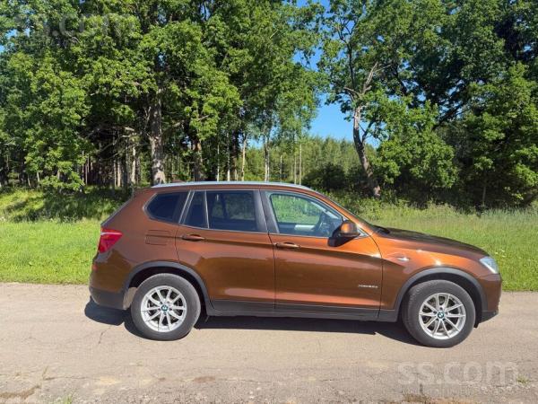 Brown BMW X3 2017 in Saldus, with an engine capacity of 2.00 L and mileage of 124 thousand km for 15000 €, photo 1 on AUTOMOTO.COM.LV