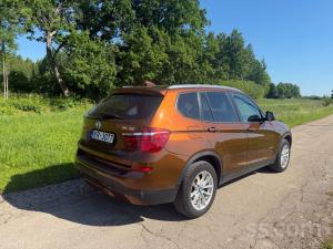 Brūns BMW X3 2017 Saldus, ar dzinēja tilpumu 2.00 L un nobraukumu 124 tūkst. km par 15000 €, foto 3 vietnē AUTOMOTO.COM.LV
